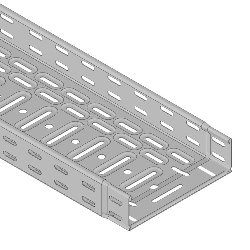 Žlab KZI 60x100x0,75 S káblový so spojkou neperforovaný 3m (Jupiter ...